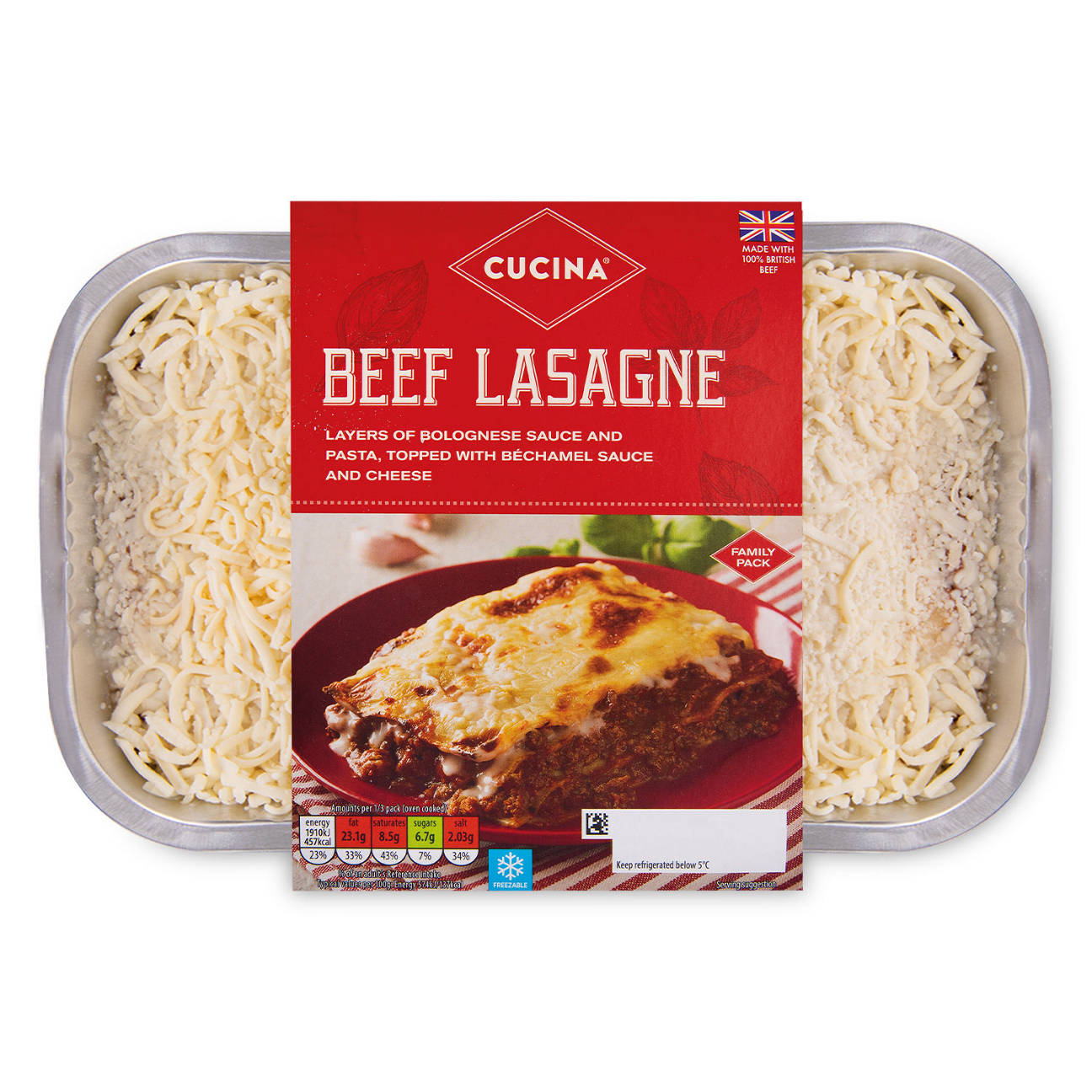 Beef Lasagne Family Pack | ALDI UK